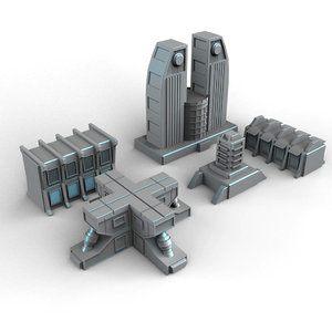 free greeble 3d model