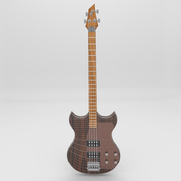 Bass guitar 3D model - TurboSquid 1251443