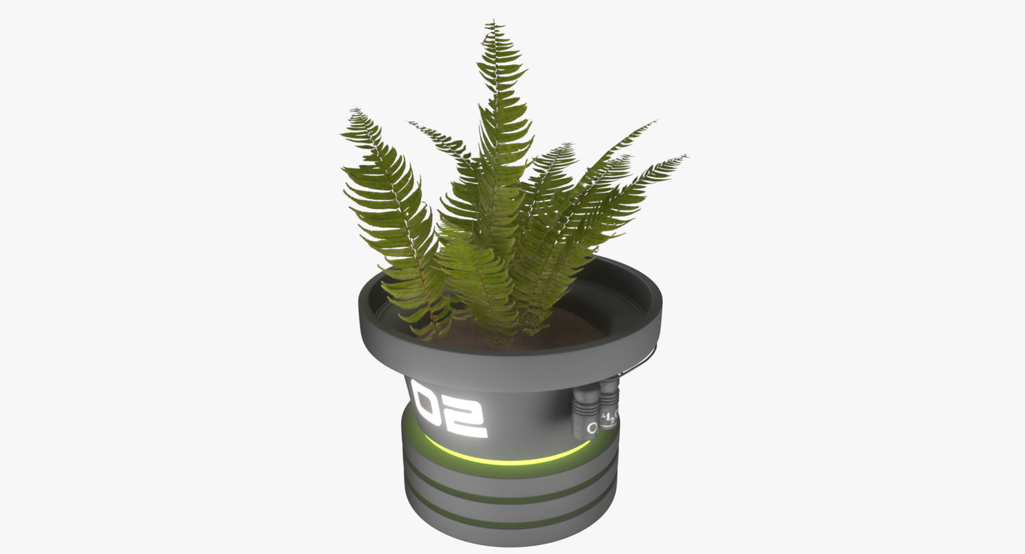 Futuristic pot 3D model - TurboSquid 1251639