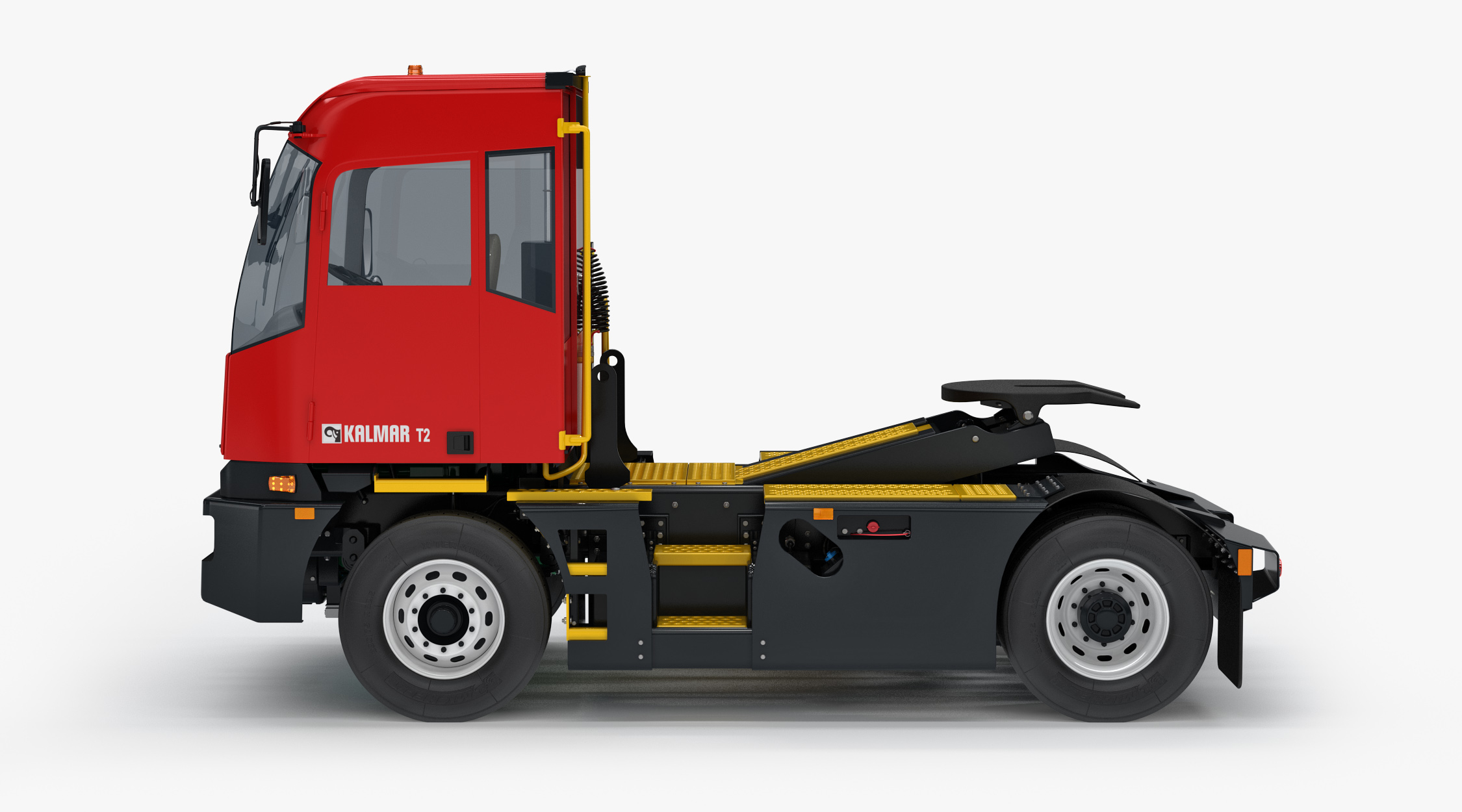 Kalmar t2 terminal tractor 3D model - TurboSquid 1250635