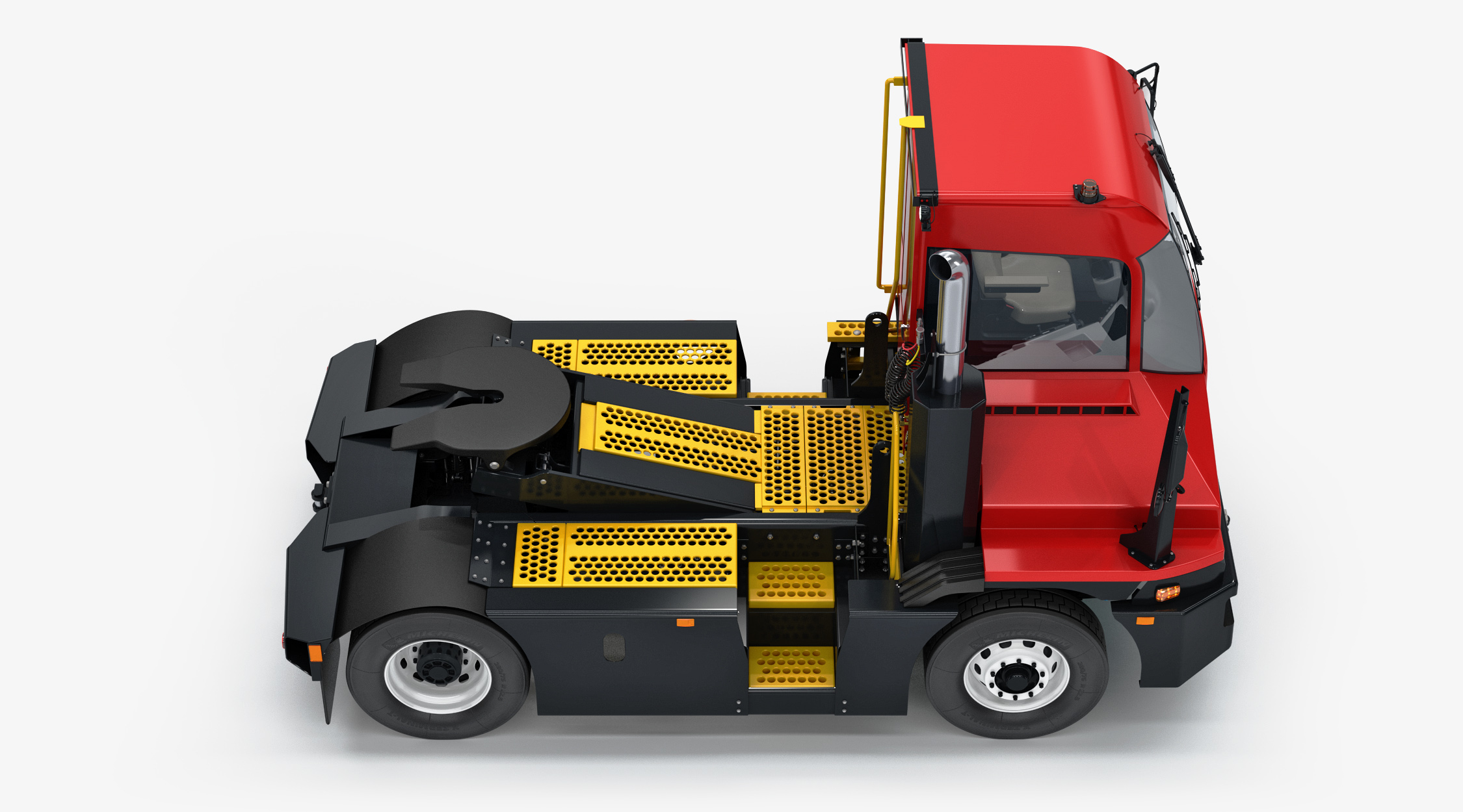 Kalmar t2 terminal tractor 3D model - TurboSquid 1250635