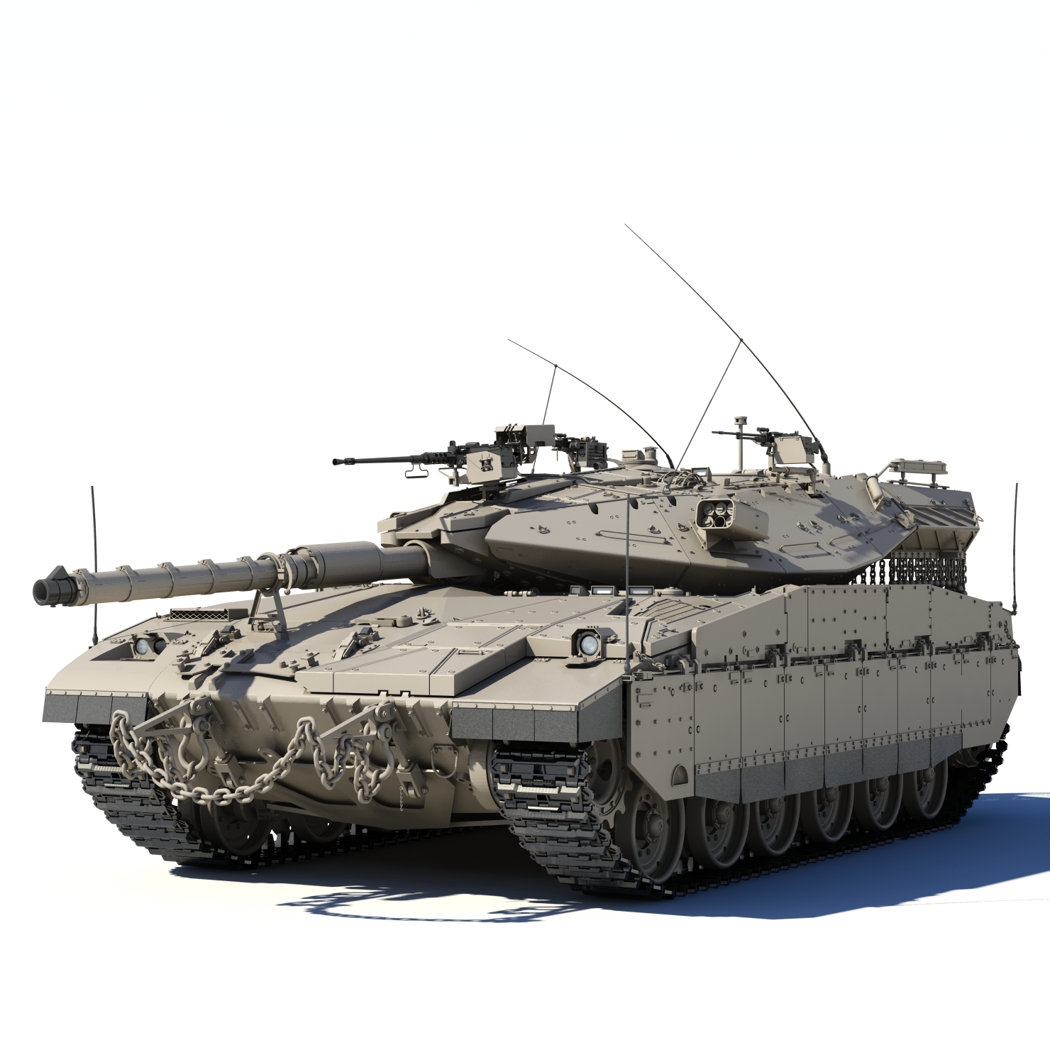 Merkava 2 mk 2d 3D - TurboSquid 1252306