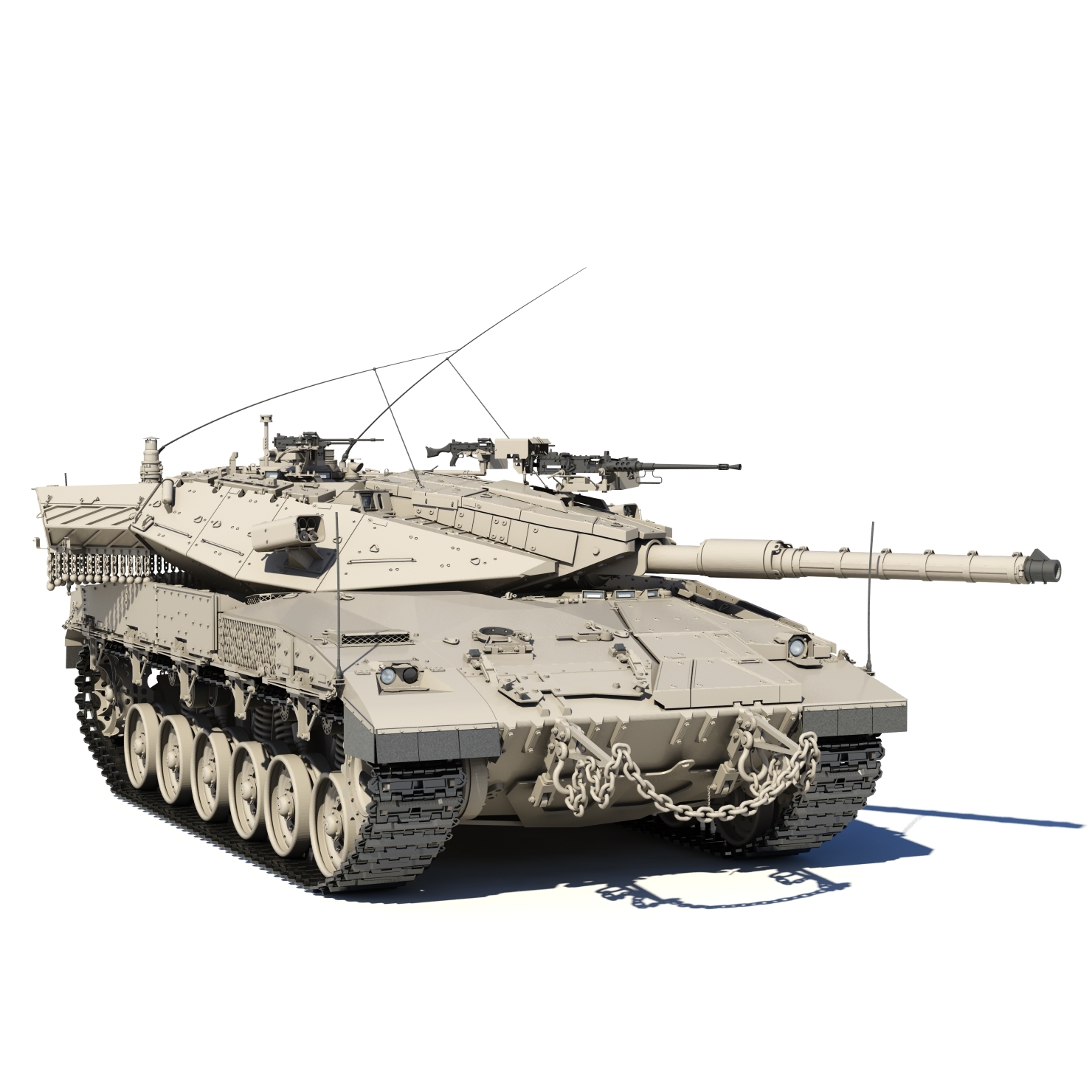 Merkava 2 mk 2d 3D - TurboSquid 1252306