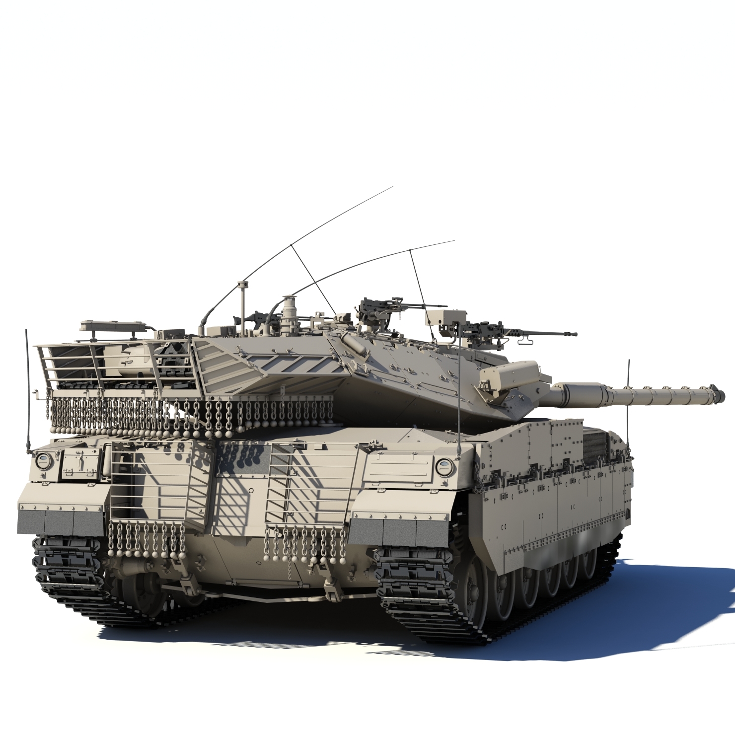 Merkava 2 mk 2d 3D - TurboSquid 1252306