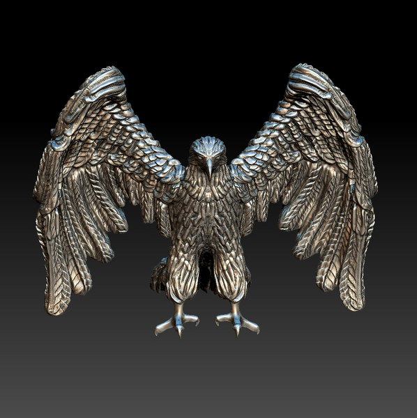 STL Eagle Models | TurboSquid