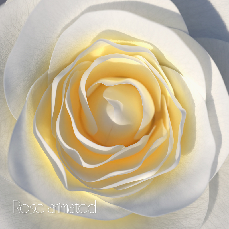 3D rose animation - TurboSquid 1252440