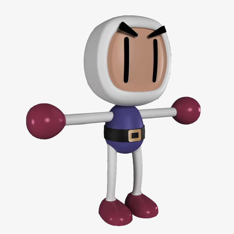 Bomberman 3D - TurboSquid 1180266