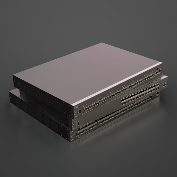 Cisco network switch 3D model - TurboSquid 1252760