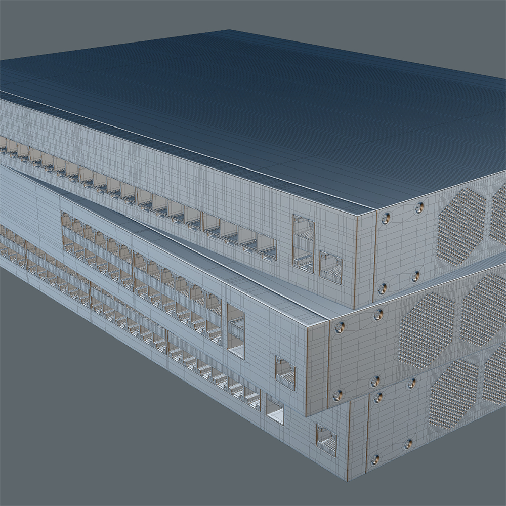Cisco network switch 3D model - TurboSquid 1252760