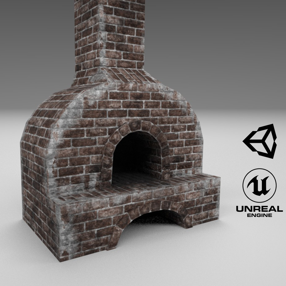 3D medieval forging furnace model - TurboSquid 1252991