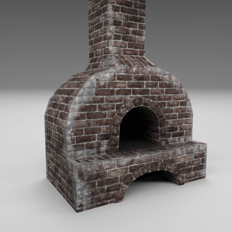 3D medieval forging furnace model - TurboSquid 1252991