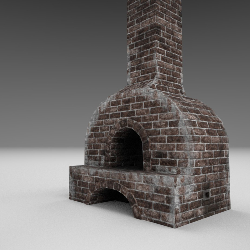 3D medieval forging furnace model - TurboSquid 1252991