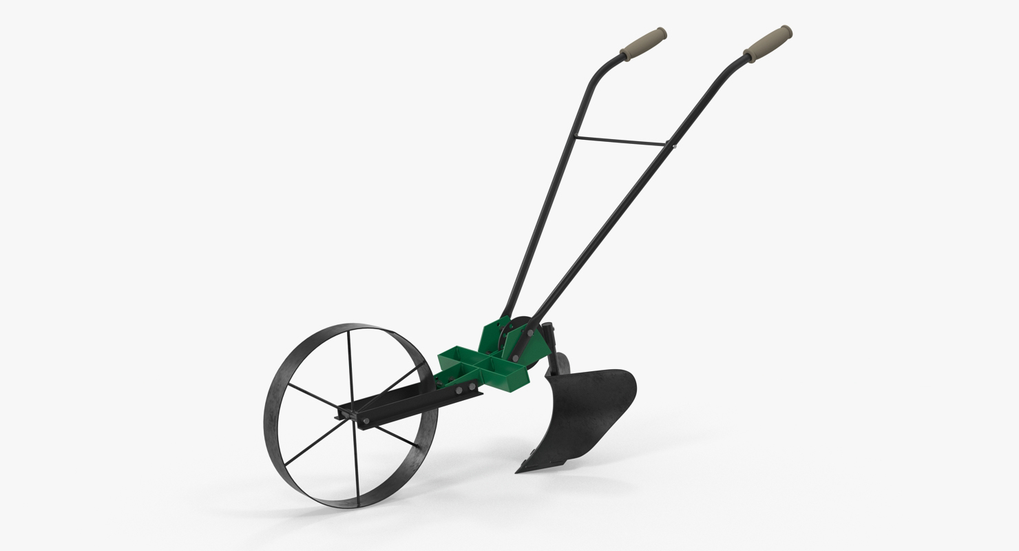Old hand plow 3D model - TurboSquid 1253359
