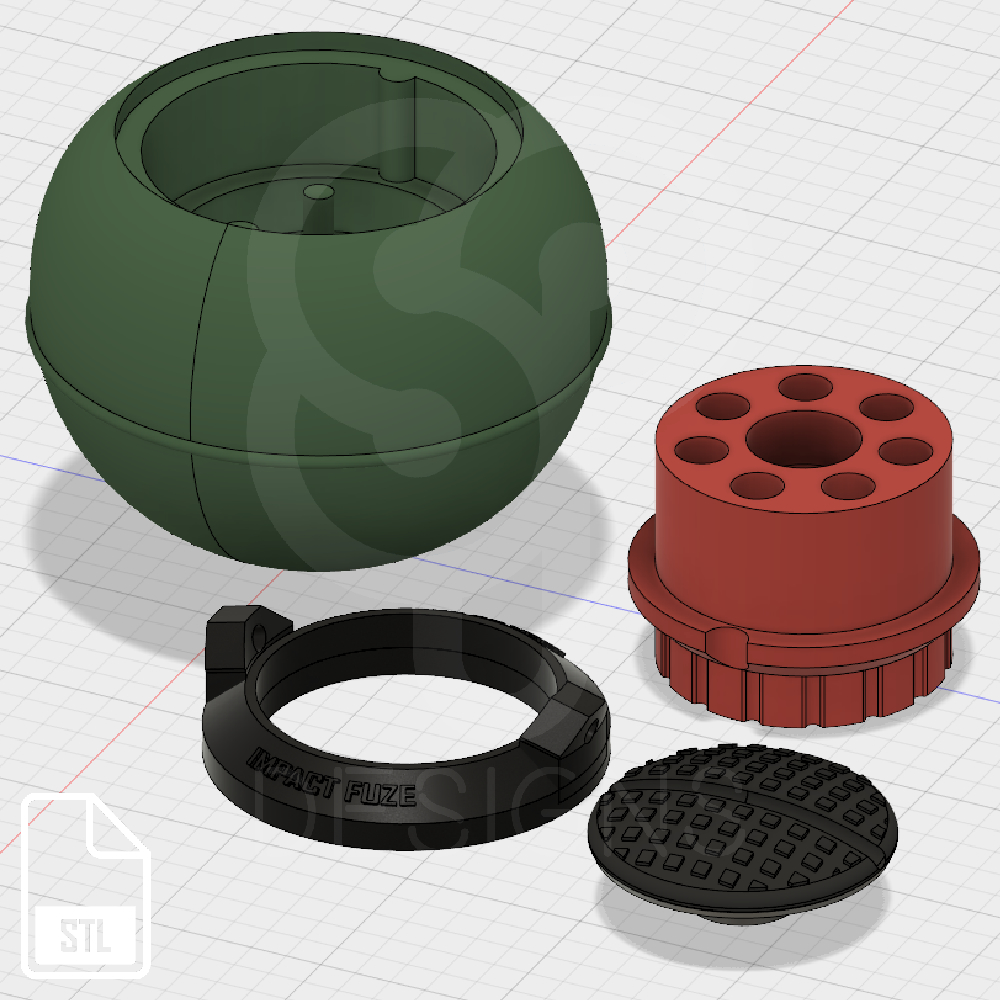 T13 Impact Grenade Rainbow Six Siege3D模型 - TurboSquid 1255322