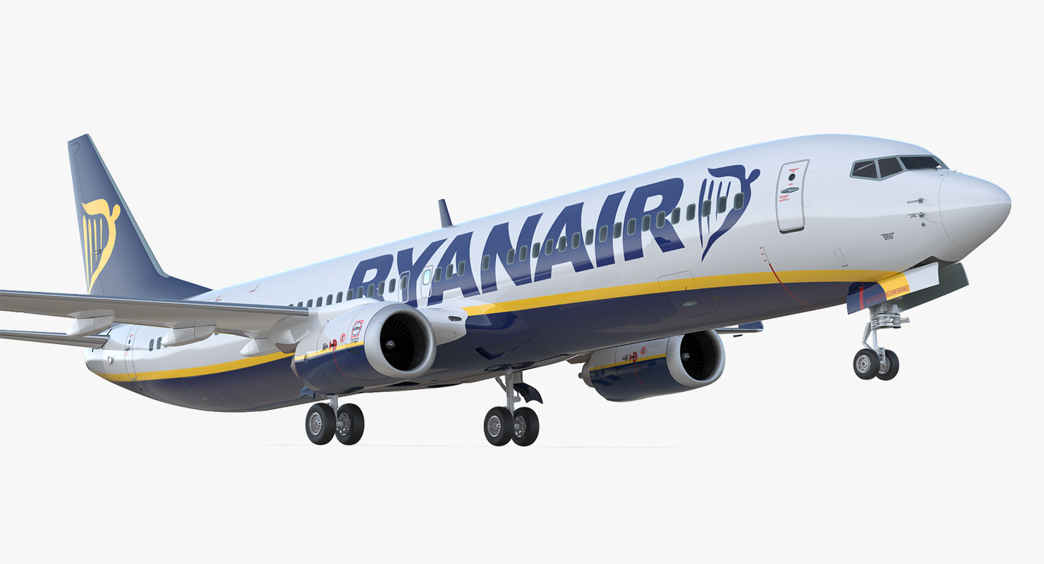 Boeing 737-900 er ryanair 3D model - TurboSquid 1253321