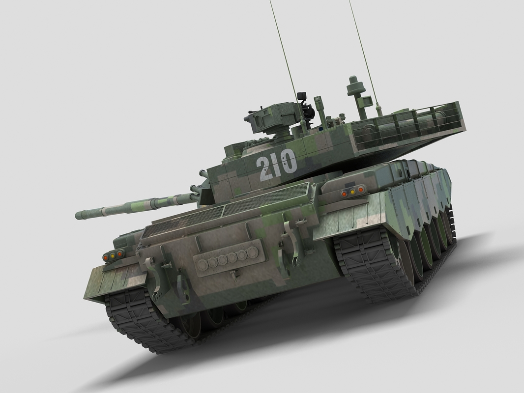 Type 99 chinese tank 3D model - TurboSquid 1253076