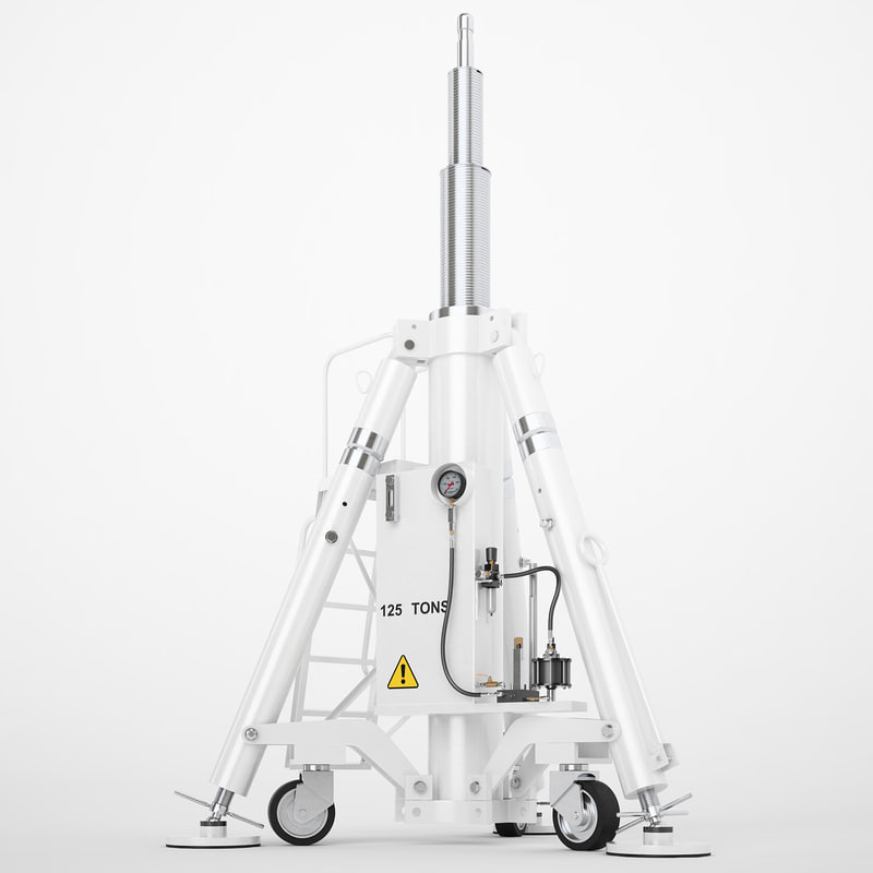 Aircraft tripod jack 3D model - TurboSquid 1253447
