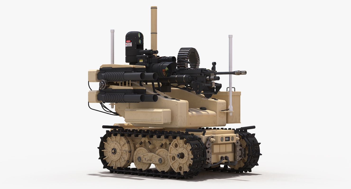 Foster-miller talon swords robot 3D - TurboSquid 1253525