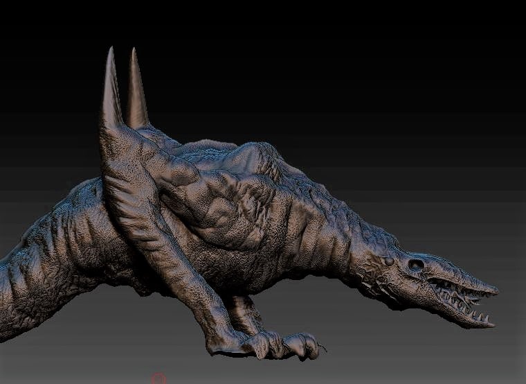 3D skull crawler - TurboSquid 1253660
