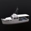 Boat fishing 3D model - TurboSquid 1253786