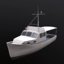 Boat fishing 3D model - TurboSquid 1253786