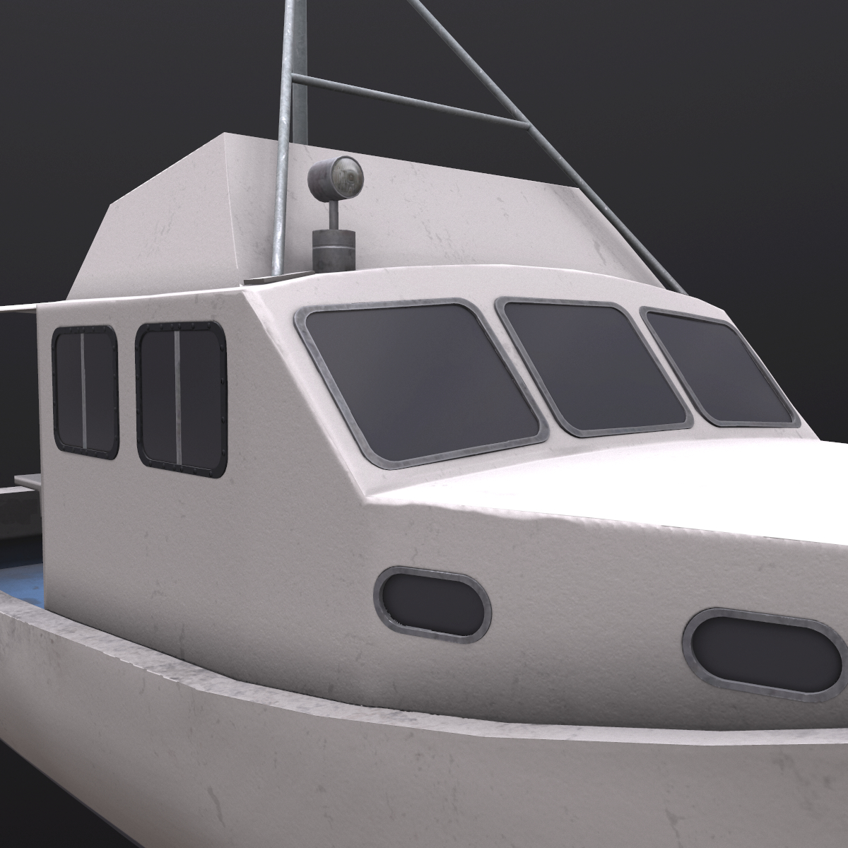 Boat fishing 3D model - TurboSquid 1253786