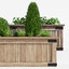 Rustic barnwood planter model - TurboSquid 1253813