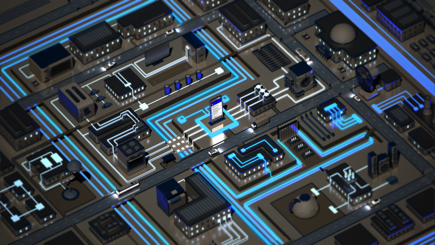 3D electronic motherboard networks model - TurboSquid 1253879