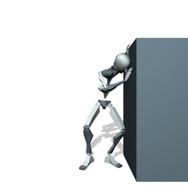 Motion Biovision push object heavy