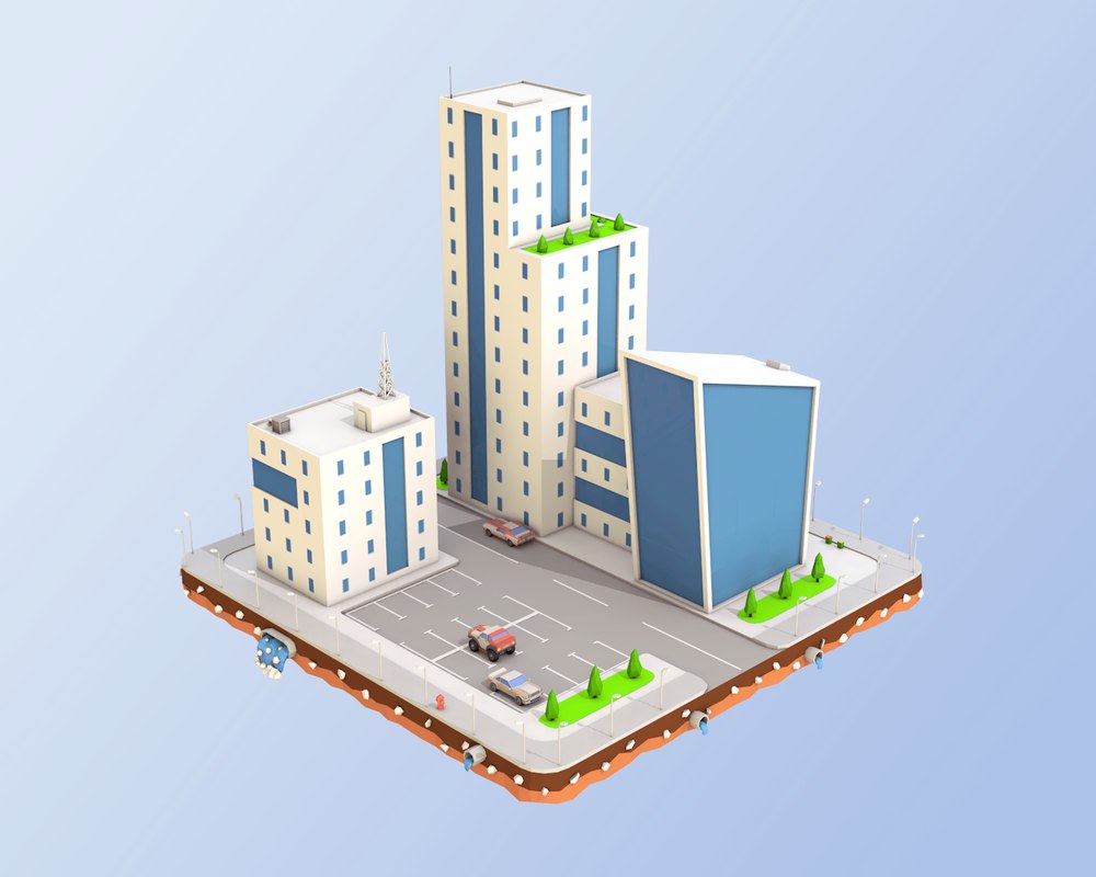 Urban City Building Block