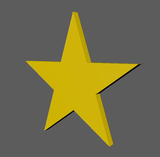 Star 3D model - TurboSquid 1254030