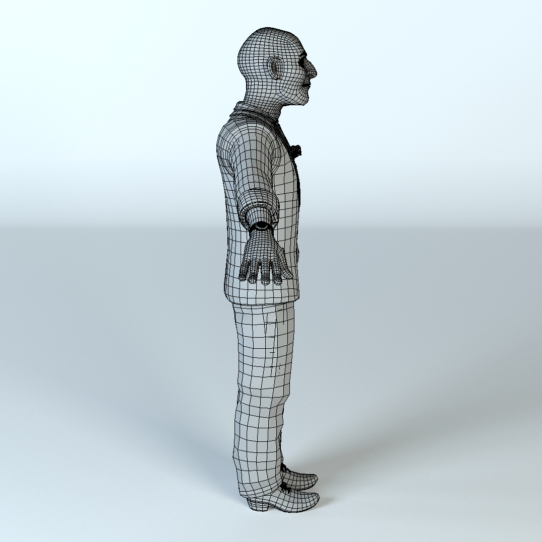 Man cartoon 3D model - TurboSquid 1254050