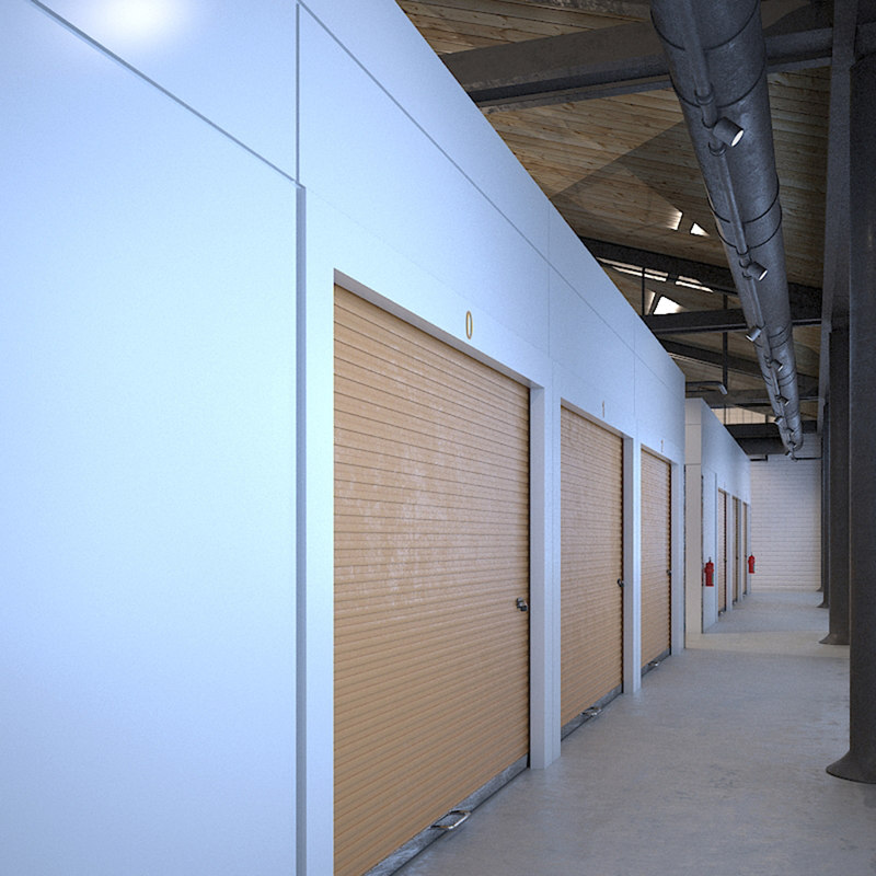 3D indoor storage units - TurboSquid 1254329