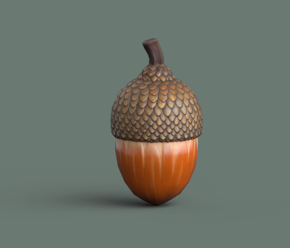 3D acorn model - TurboSquid 1254349