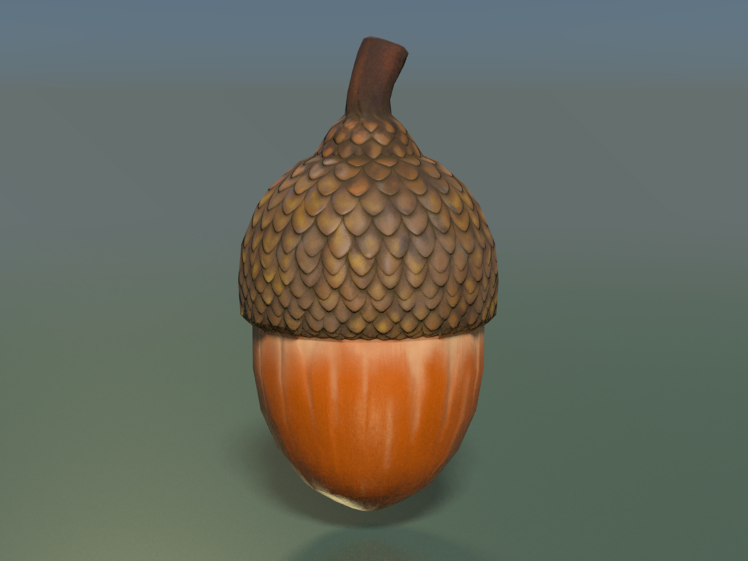 3D acorn model - TurboSquid 1254349
