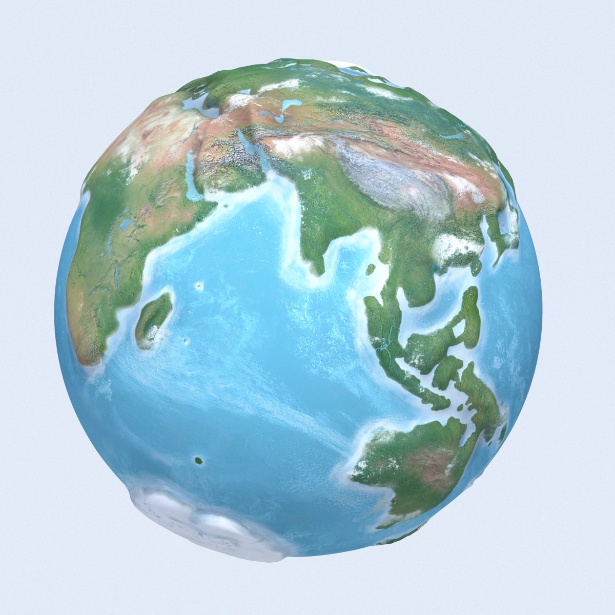 3D planet earth model - TurboSquid 1254373