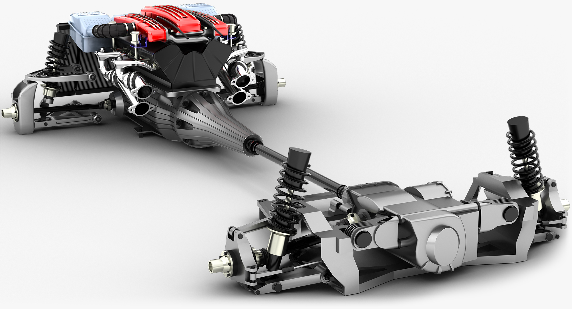 Chassis Ff Awd Tipo Model Turbosquid 1254404