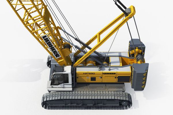 LIEBHERR Escavadeira Clamshell Mecânica Modelo 3D - TurboSquid 1254422