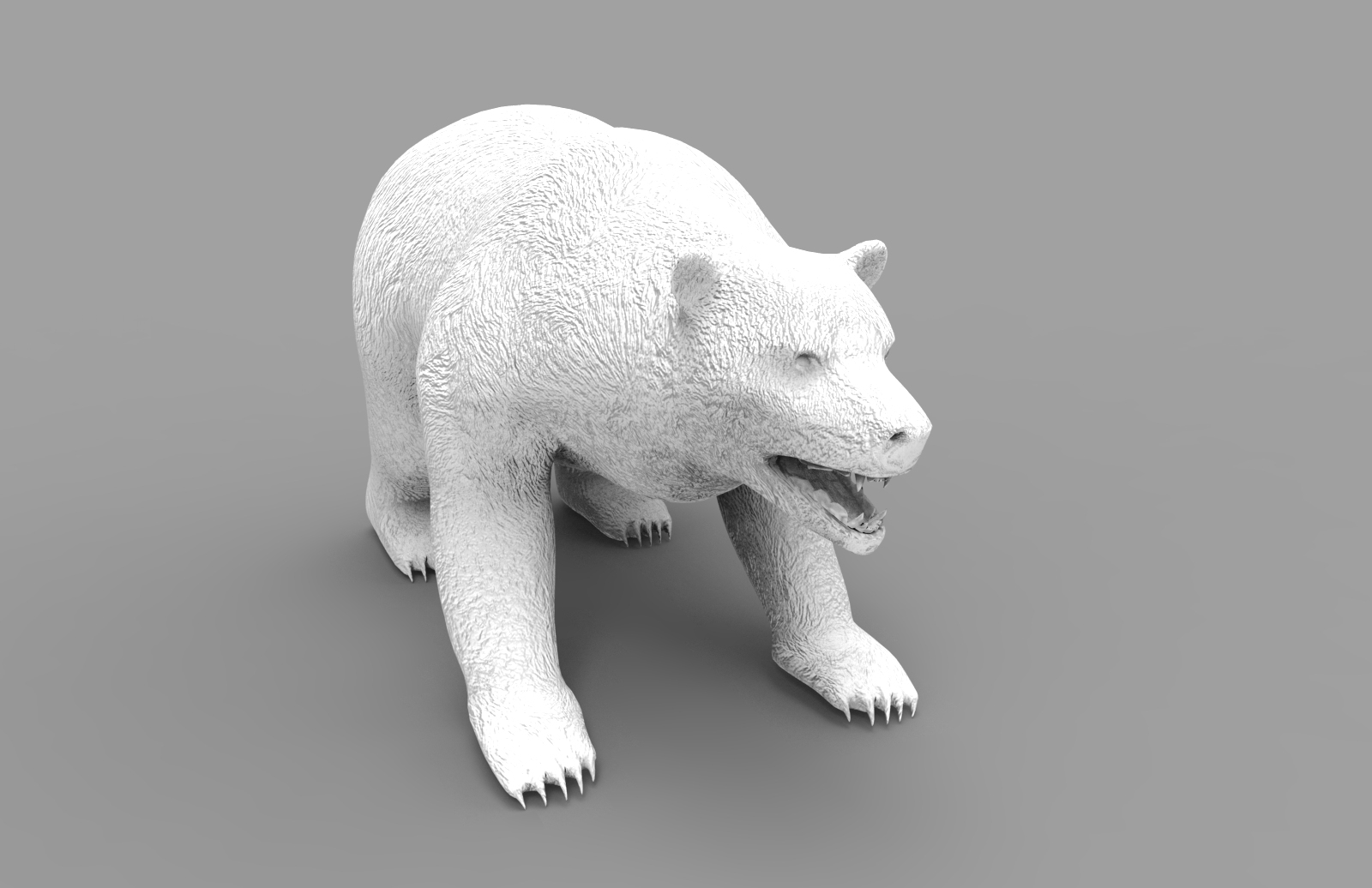 Bear rigged 3D model - TurboSquid 1254559