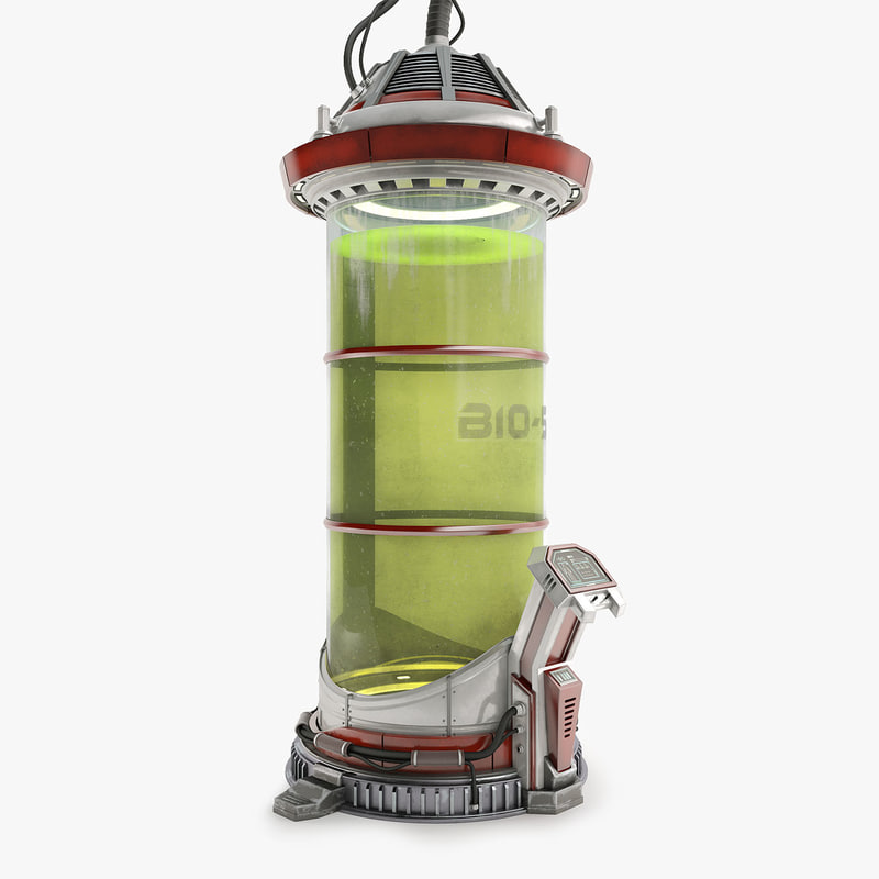 Sci-fi tube 3D - TurboSquid 1254597