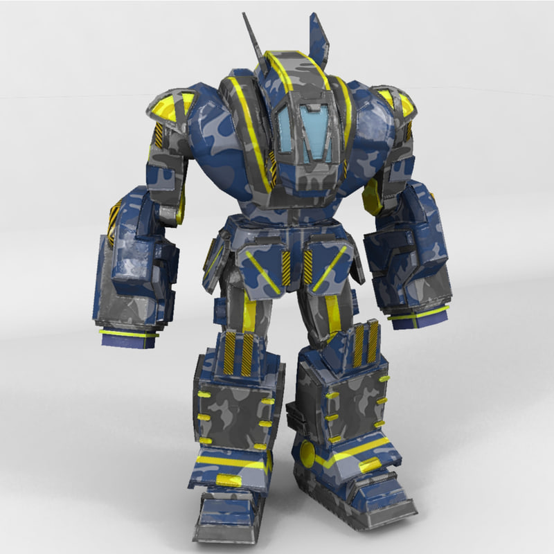 Mech juggernaut 3D model - TurboSquid 1254860