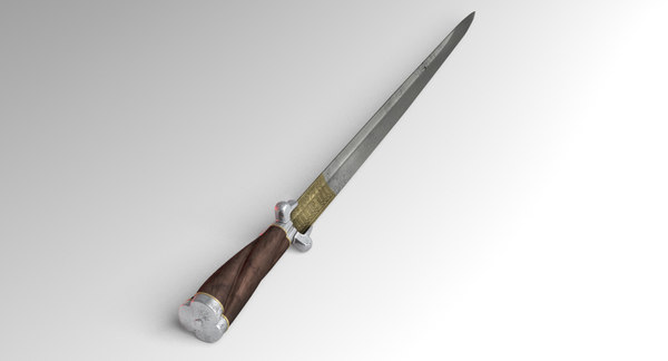 Tri-edge german dagger 3D - TurboSquid 1252524