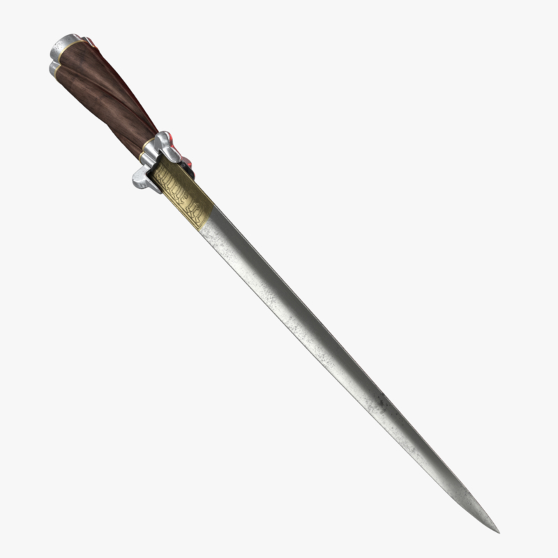 Tri-edge german dagger 3D - TurboSquid 1252524