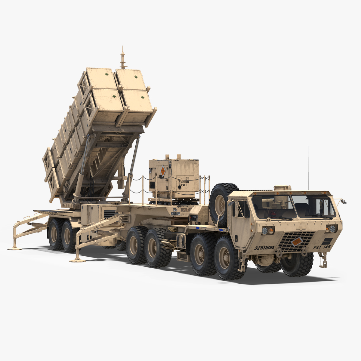 Mim-104 patriot surface air missile 3D - TurboSquid 1255581