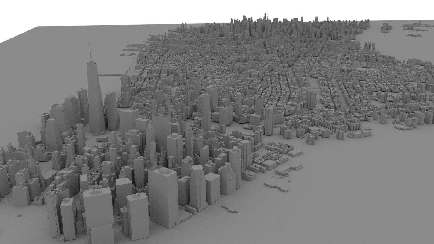 New york manhattan 3D - TurboSquid 1255033