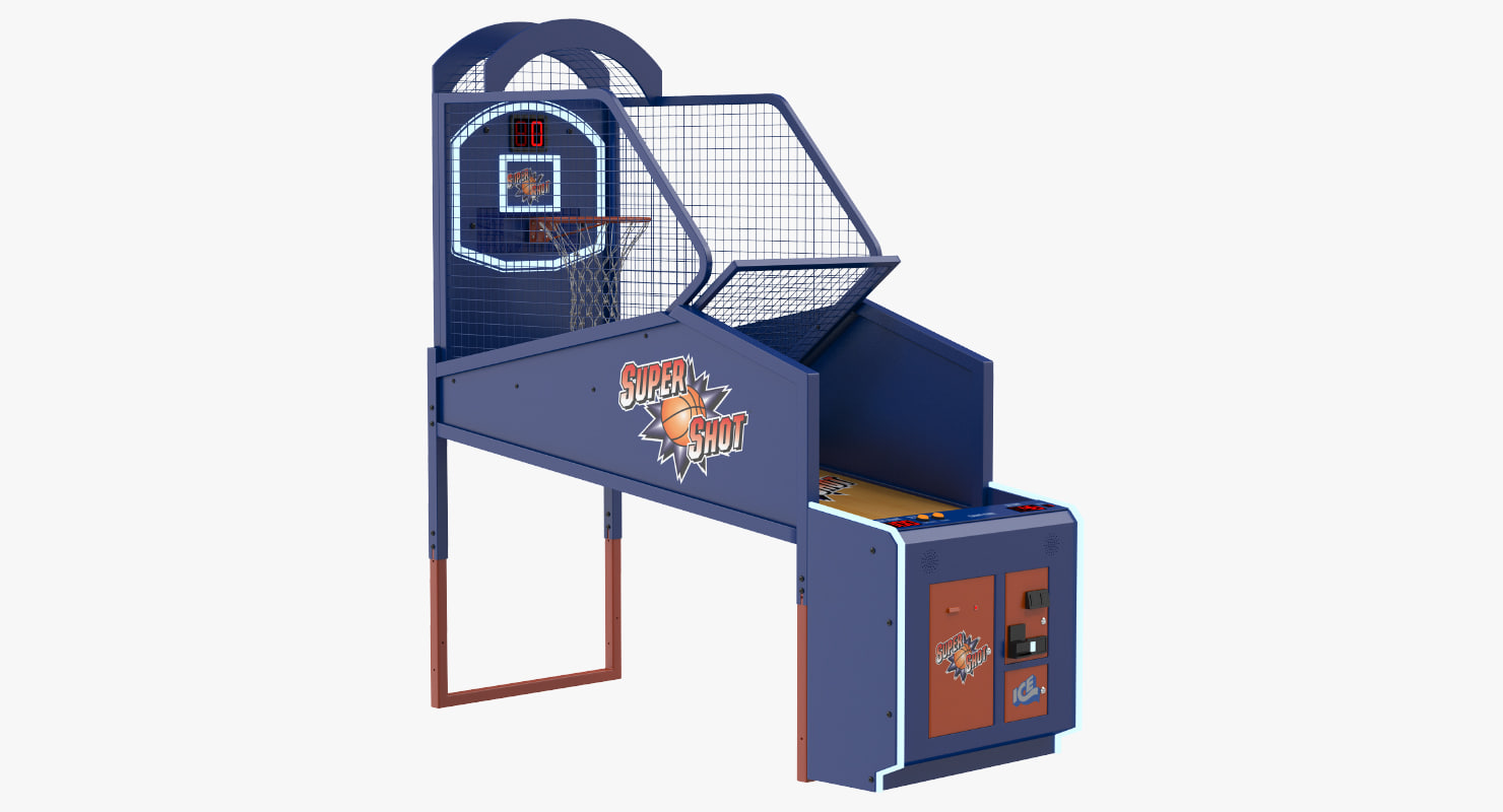 3D model arcade basketball machine - TurboSquid 1255237