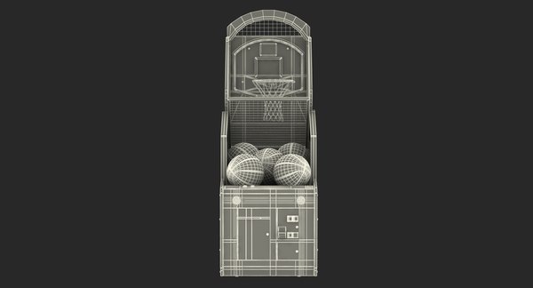 Arcade basketball machine balls 3D model - TurboSquid 1255238