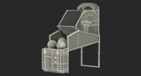 Arcade basketball machine balls 3D model - TurboSquid 1255238