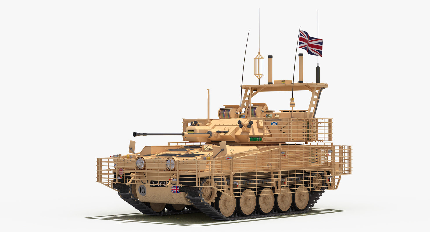 Cvr t fv107 scimitar 3D model - TurboSquid 1255094