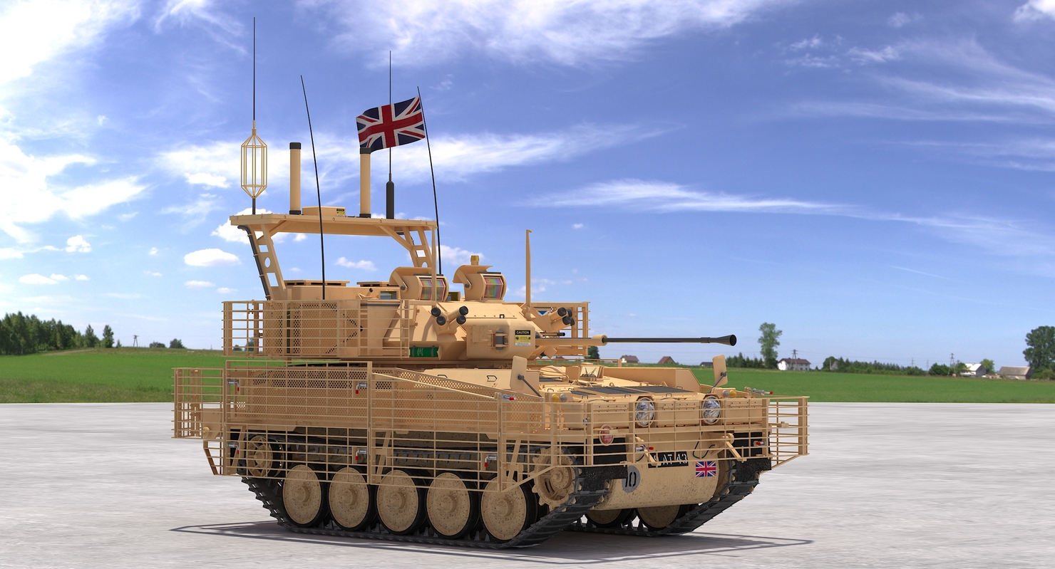 Cvr t fv107 scimitar 3D model - TurboSquid 1255094